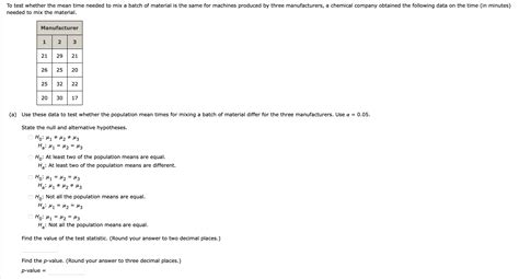 Needed To Mix The Material A Use These Data To Chegg Com