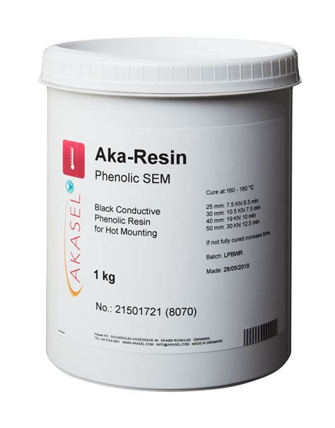 Aka Resin Phenolic Sem Conductive Black Resin Akasel As