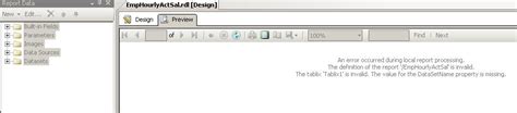 sql server the tablix tablix1 is invalid the value for the