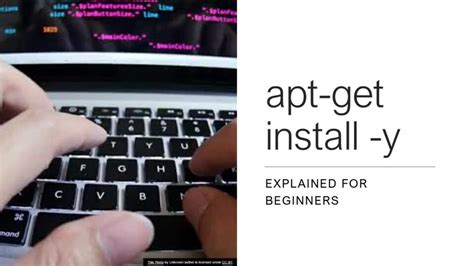 Apt Get Install Y Command Explained For Beginners