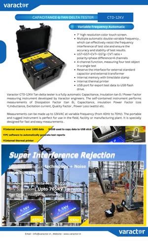 12 Kv Transformer Capacitance Tan Delta Tester Model Name Number Ctd 12kv At ₹ 750000 Piece In