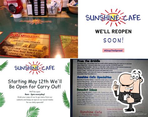Sunshine Cafe Cathedral City Restaurant Menu Prices And Reviews