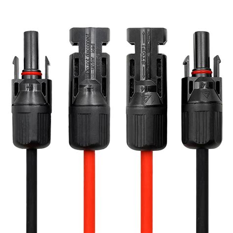 Mc4 Connector Solar Panel Cable Pv Connector Mc4 Photovoltaic Cable