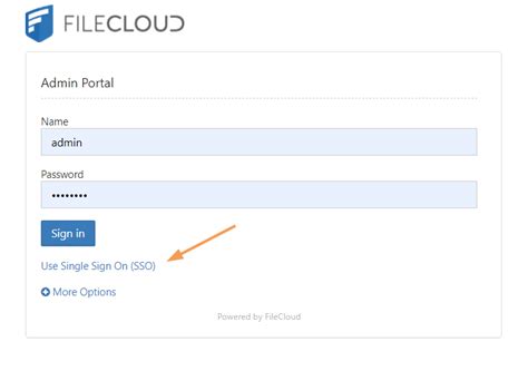 Saml Single Sign On Support Filecloud Docs Server