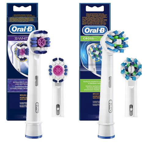 Oryginalne KoŃcÓwki Oral B 3d White Cross Action 5903714028542 • Cena
