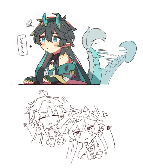 Dan Heng Dan Heng And Yingxing Honkai And More Drawn By Hara Nanohara Danbooru