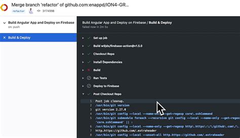 Github Actions Deploying Ionic Angular App To Firebase Hosting