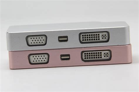 Cdpvgdvhdmdp Type C转hdmi Minidp Vga Dvi 4k 60hz便携多接口教师投影仪课件 Usb C 多端口视频适配器，带 Hdmi、vga、mini