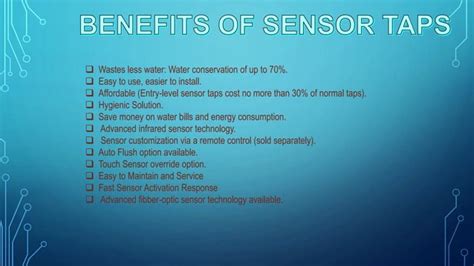 Automatic Sensor Faucet For Washroom Hygiene PPTX Bath And Shower Personal Care