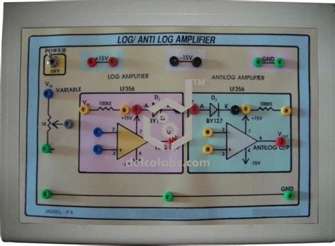 OP As Log Antilog Amplifier Trainer