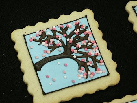 Images About Tree Cookies Decorated Cookies And Cake Pops On Pinterest Happy Spring