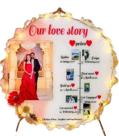 Epoxy Personalize Custom Color Pictures Saashi