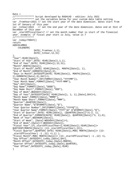 Date Dax Query Pdf Teaching Methods And Materials Computers Date Dax Query Pdf Teaching Methods And Materials Computers