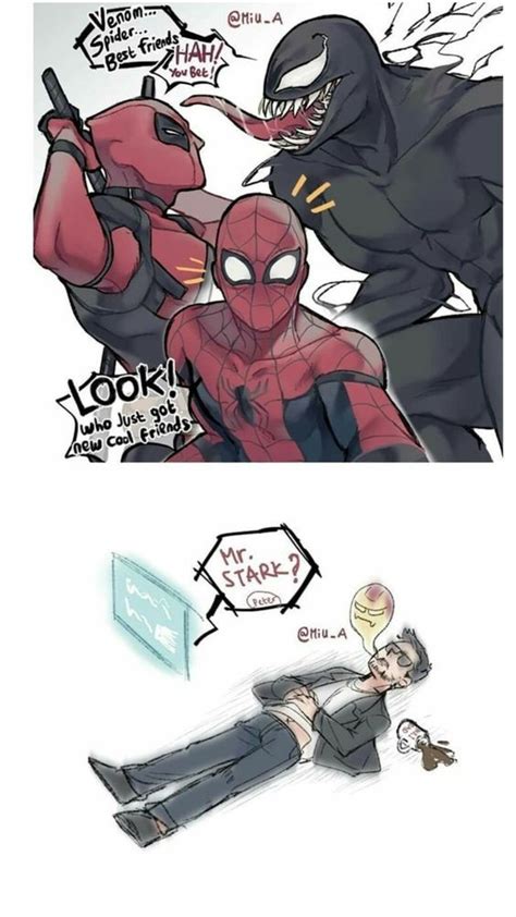 Deadpool Og Spiderman Meme Hilarious Spider Man Vs Deadpool Memes