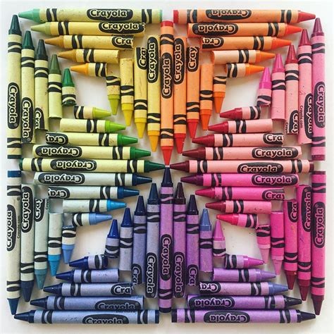 Household Objects And Foods Arranged Into Pleasing Geometric Shapes And