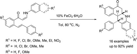 Fecl3‐catalyzed Highly Diastereoselective Synthesis Of Polyhydrobenzo[a]acridinones Wang