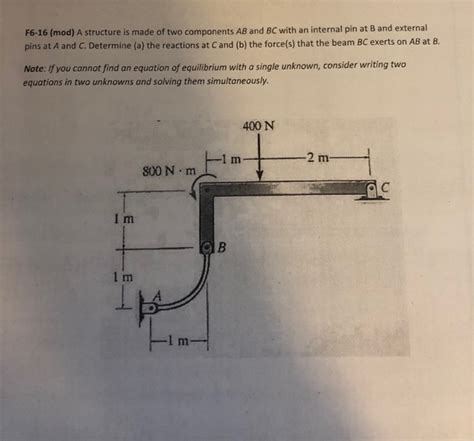 Solved F6 16 Mod A Structure Is Made Of Two Components AB Chegg Com