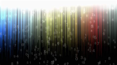 Numerical Background Animation Abstract Art Random Stripes 23968345 Stock Video At Vecteezy