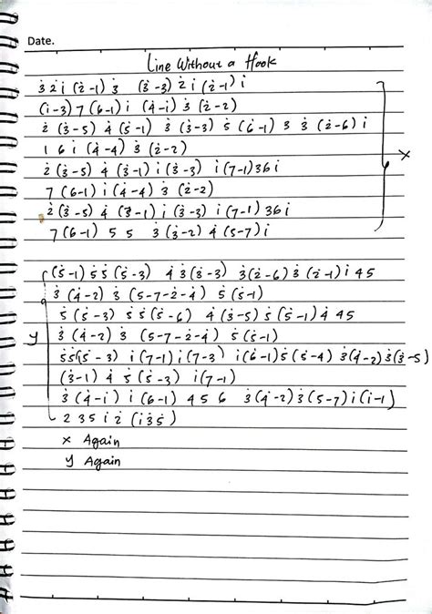 Line Without A Hook Ricky Montgomery Kalimba Cover W Tabs Not