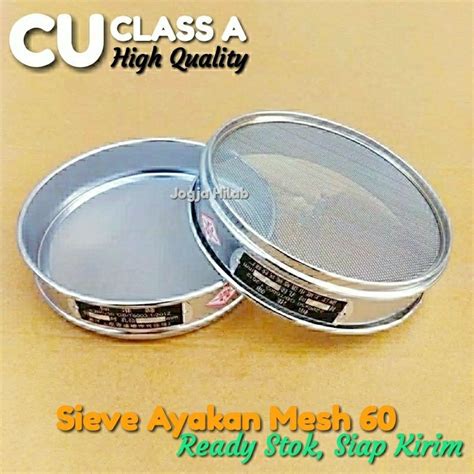 Jual Test Sieve Ayakan Mesh 60 High Quality Cu Class A Indonesia Shopee Indonesia
