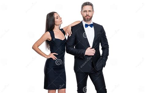Formalwear Couple On Background Image Of Formalwear Couple Wear Tuxedo