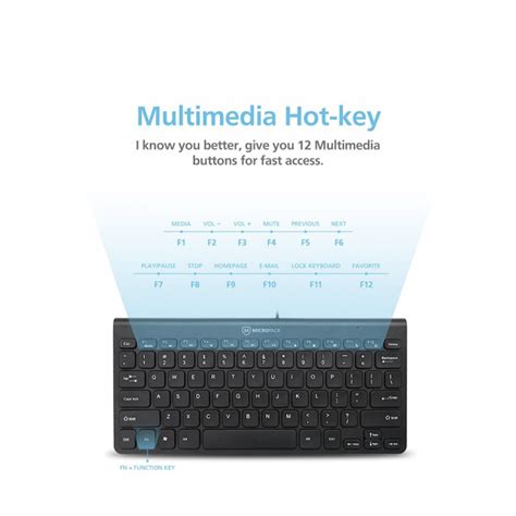 Micropack K 2208stl Wired Compact Keyboard In Lebanon With Warranty