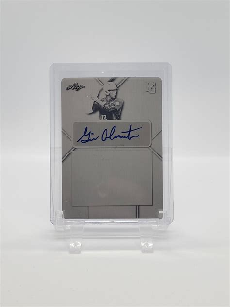 2021 Leaf Perfect Game Giovanni Colasante Plate Auto Autograph 1 1