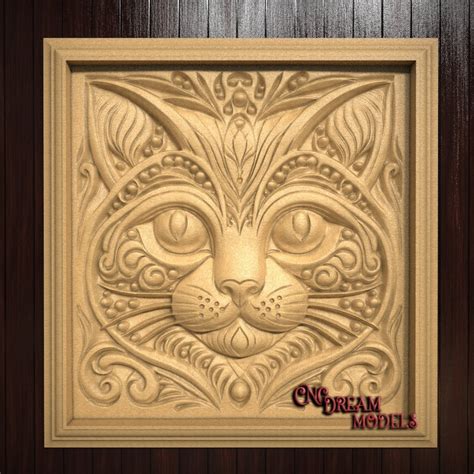 Cnc Router Carving File Stl File For Cnc Instant Download Vcarve Aspire Easel File
