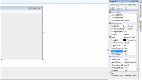 How To Use Mdi Forms In Visual Basic 2008 Youtube