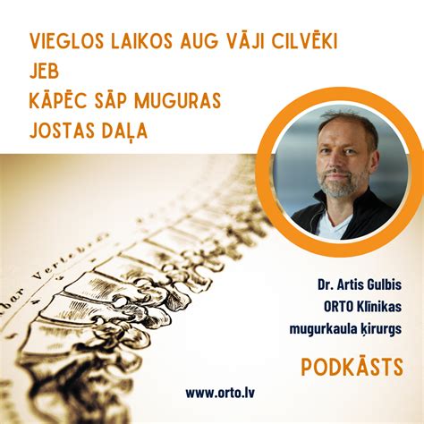 Vieglos Laikos Aug Vāji Cilvēki Jeb Kādēļ Sāp Muguras Jostas Daļa Ortolv