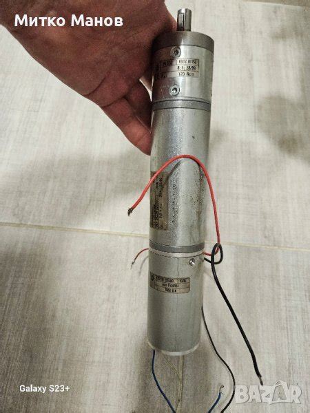 Dc мотор с редуктор енкодер и спирачка в Електродвигатели в гр Русе Id41870110 Bazar Bg