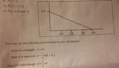 Solved The Density Curve For A Continuous Random Variable Is