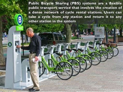 Implementing Public Bicycle Sharing Pbs Systems In India