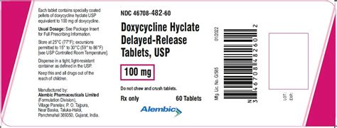 Doxycycline Hyclate Delayed Release Pi