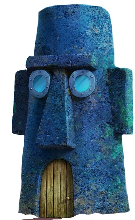Squidwards Easter Island House By Disneycrossover143 On Deviantart