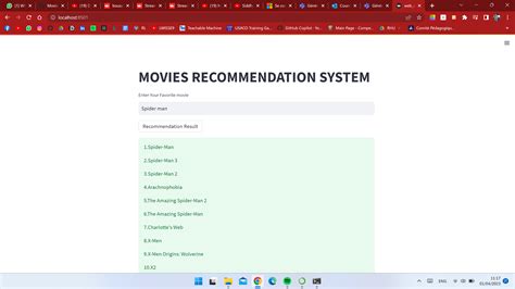 GitHub Boussairi Movie Recommendation System Using Machine Learning With Python