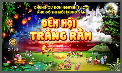 Market Vui tết trung thu file CorelDRAW VIPcorel com Thư viện mẫu thiết kế đồ họa