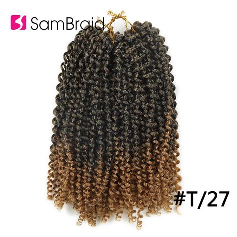 Sambraid Bohemian Curl Short Crotchet Braids Hair Vicedeal
