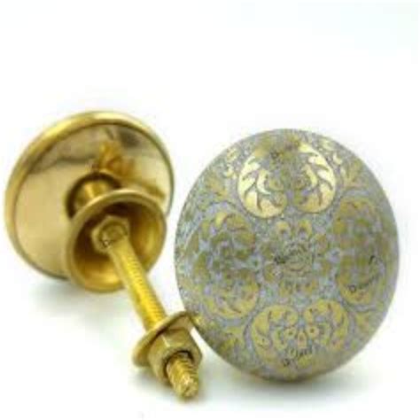 Brass Cabinet Knobs Color Na At Best Price In Mumbai Balaji Traders