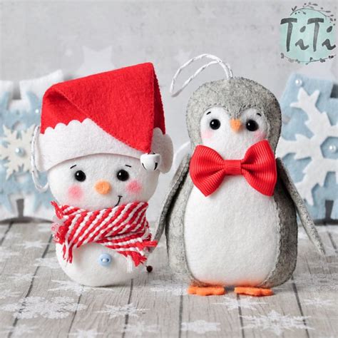 Игрушки и фетра на елочку Идеи для вдохновения Мастерская игрушек Handmade рукоделие