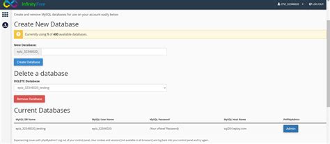 cara hosting web di infinityfree codein