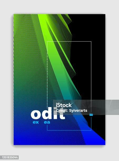 추상선 벡터 최소한의 현대 브로셔 디자인 커버 템플릿 기하학적 하프톤 그라데이션 배너 플래카드 포스터 전단지용 아름답고 특별한