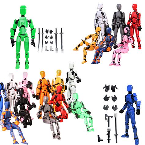 ฟิกเกอร์หุ่นยนต์ 13 Dummy 13 Robot Dummy 3d สําหรับตกแต่ง Shopee Thailand