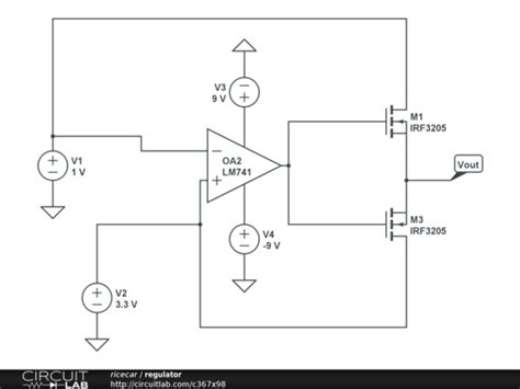Regulator CircuitLab