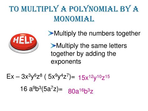 PPT Multiply Monomials PowerPoint Presentation Free Download ID 5579720
