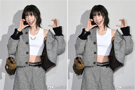 태연 앙증맞은 볼하트 ‘틀린그림찾기 Mk스포츠
