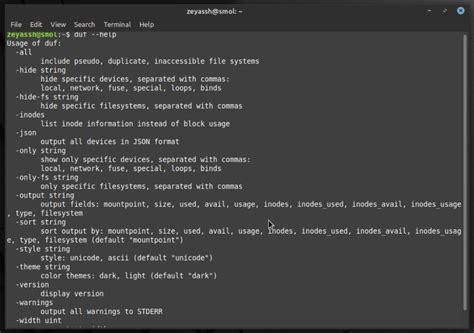 How To Check Disk Usage On Linux With Duf