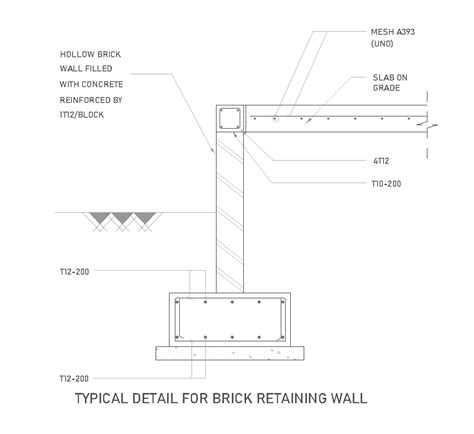 Brick Retaining Wall Specifications At Phillip Edwards Blog