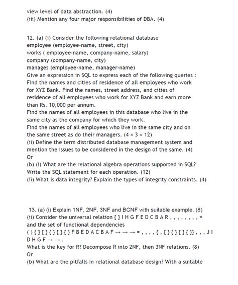 Cs2255 Database Management Systems April May 2011 Question Paper University Question Papers