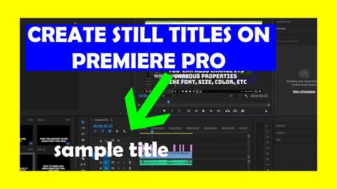 How To Add Text To Your Videos Adobe Premiere Pro Easiest Way YouTube